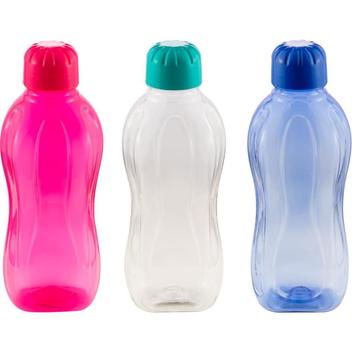 Garrafa Plástica PET Lisa Retangular 520ML Translúcida - Plasduran ...