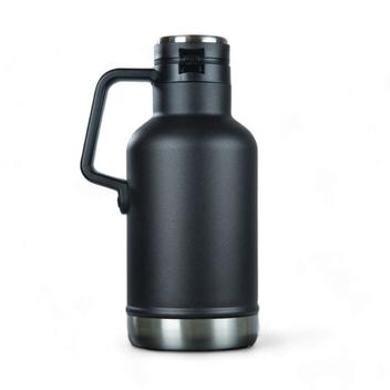 Garrafa Térmica 1,9L em Aço Inox Preto Growler - Nautika - Garrafa ...