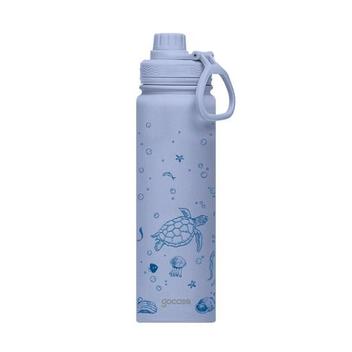 Garrafa Térmica Fresh 650ml Azul Claro Deep Ocean - Gocase 0013 ...