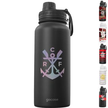 Garrafa Térmica Gocase Fresh 950ml Oficial do Flamengo - Garrafa ...