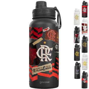 Garrafa Térmica Gocase Fresh 950ml Oficial do Flamengo - Garrafa ...