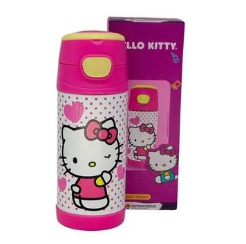 Garrafa Térmica Hello Kitty 350ML - Zona Criativa - Garrafa Térmica - Magazine Luiza