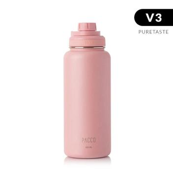 Garrafa Termica Hydrav3 950Ml Puretaste Pacco Rose - Garrafa Térmica - Magazine Luiza