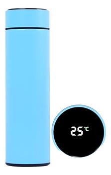 Garrafa Térmica Inteligente Sensor Temperatura Digital Led 450ml - sem marca - Garrafa Térmica ...