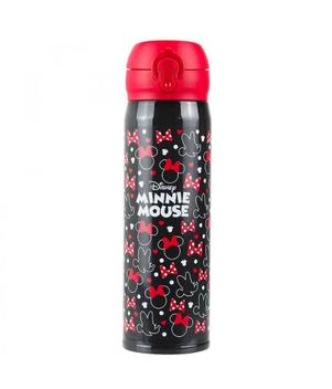 Garrafa Térmica Minnie Preta 400ml Disney - Minas de Presentes ...