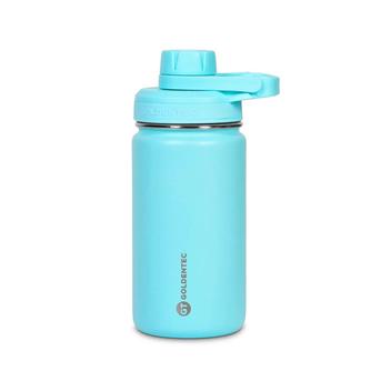 Garrafa Thermos 350ML Azul Claro GT3 - Goldentec - Garrafa - Magazine Luiza