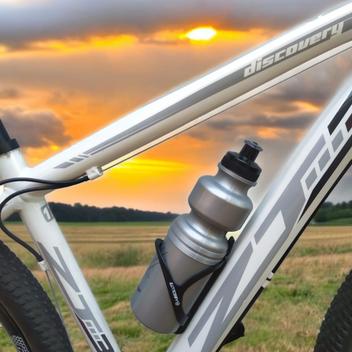 Garrafinha de agua Squeeze Caramanhola 750ml + Suporte absolute com ...