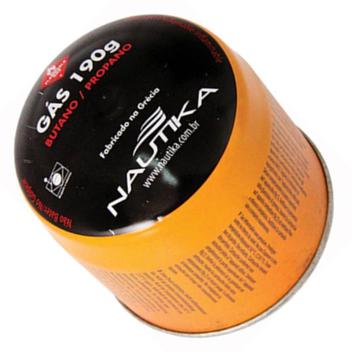 Gas Butano Cartela /Piezo Nautika 190G - Cartucho de Gás para Fogareiro - Magazine Luiza