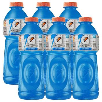 Gatorade Berry Blue 500ml contendo 6 garrafas - Ambev - Isotônico e ...