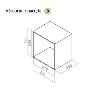 Gaveta Multiuso com corrediça Telescópica Masutti Copa - MASUTTI COPAT ...