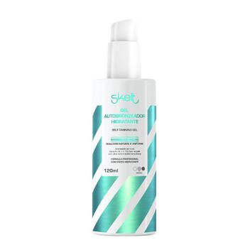 Gel Autobronzeador Hidratante Skelt Bronzeado Médio 120Ml ...