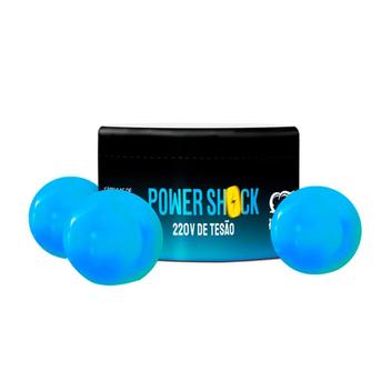 Gel Bolinhas de Oleo Corporal Excitante Eletrizante Power Shock 220v ...