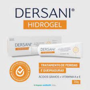Gel Cicatrizante Dersani Hidrogel com 30g Dersani 30un - Curativo ...