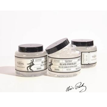 Gel Cola Cabelo - Alta Fixação Elvis Presley - Viking 300ml - Modelador ...