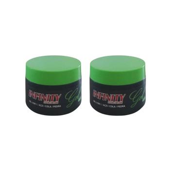 Gel Cola Infinity 3 Em 1 300G - Kit Com 2Un - Barbearia - Magazine Luiza