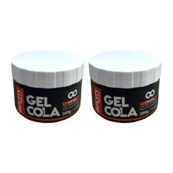 Gel Cola Infinity For Men 300G - Kit Com 2Un - Gel de Cabelo - Magazine ...