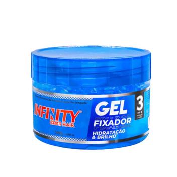 Gel Cola Infinity Looks Azul 300g - Gel de Cabelo - Magazine Luiza