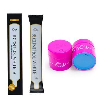 Gel Control White Volia Refil 14g + Pote Eco Duo Volia 30g - Vòlia ...