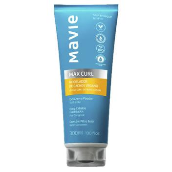Gel Creme Mavie Vegano Modelador de Cachos Max Curl 300ml - Kit de ...