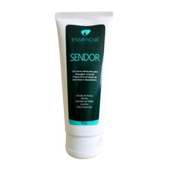 Gel Creme Refrescante Sendor para Massagem Corporal 100g - Sendor ...