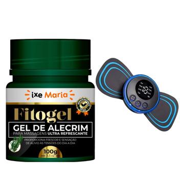 Gel de Alecrim Fitogel + Massageador Portátil Recarregável - Massagem e ...