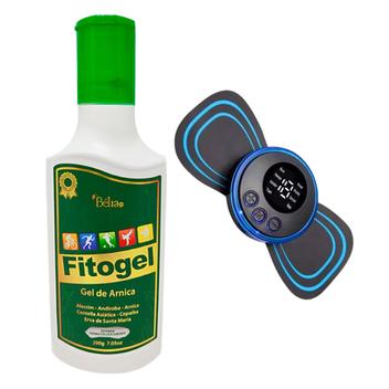 Gel de Arnica Fitogel Bélia + Massageador Portátil Recarregável USB ...