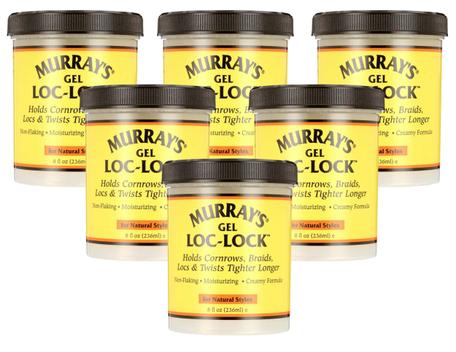 Gel de cabelo Murray's Gel Loc-Lock 240 ml (pacote com 6) - Murrays ...