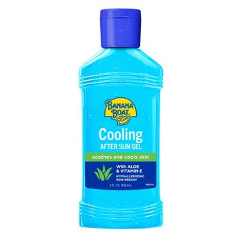 Gel de resfriamento pós-sol Banana Boat Aloe Vera 240 ml com vitamina E ...