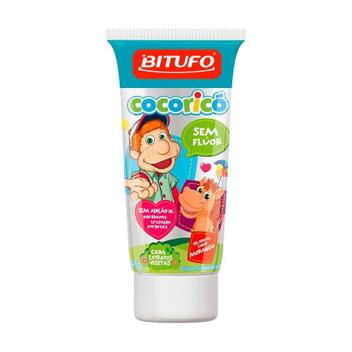 Gel Dental Bitufo Cocoricó Sem Flúor Morango 90g - Creme e Gel Dental ...