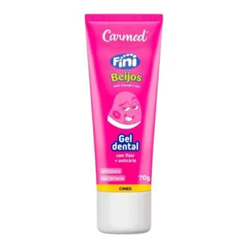 Gel Dental Carmed Fini Beijos 70g Pasta De Dente Fini Fluor - CIMED ...