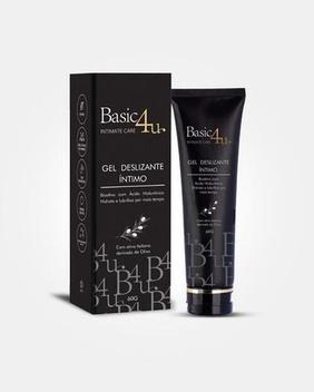 Gel Deslizante Íntimo Basic4u 60g - Lubrificação Hidratação - Basic4u ...