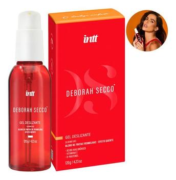 Gel Deslizante Lubrificante Quente Intt Déborah Secco - 120g - Lubrificante Íntimo Sexual ...