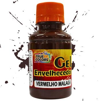 Gel Envel. 100Ml 7190 Vermelho Malaga - TRUE COLORS - Tinta Acrílica ...