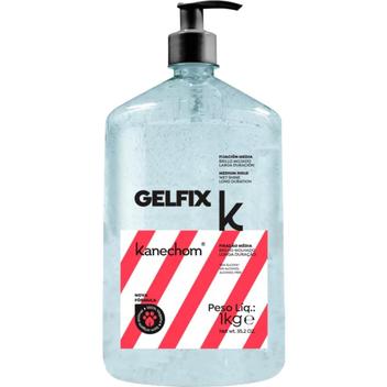 Gel Fixador Kanechom Fixação Média Gelfix 1kg - Gel de Cabelo ...
