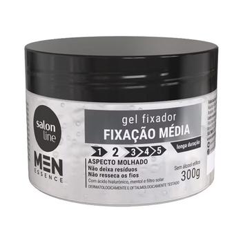 Gel Fixador Média Fixação Men Essence 300g - Salon Line - Modelador e ...