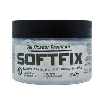 Gel Fixador Premium Ultra Fixação Modelador Soft Fix 250g - SoftFix ...