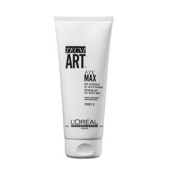 Gel Fixador Tecni Art Fix Max Força 6 200Ml - L'Oreal - L'oreal ...