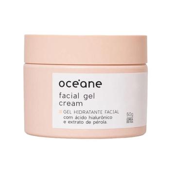 Gel Hidratante Facial Com Extrato De Pérola 50G Océane - Hidratante ...