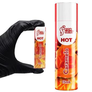 Gel Hot De Massagem Comestível Sabor Caramelo 15ML For Sexy - Gel para Sexo - Magazine Luiza