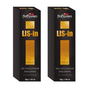 Gel Lubrificante Anal Lis-in Facilitador 2 Unidades - HOT FLOWERS ...