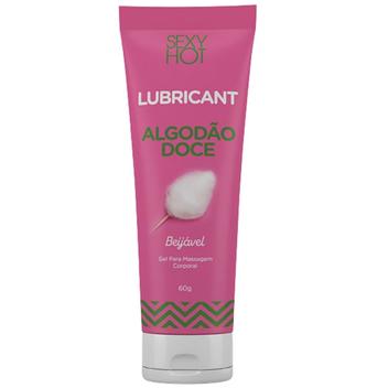 Gel Lubrificante Beijavel Sabor Algodão Doce Lubricant 60g - Adão e Eva ...