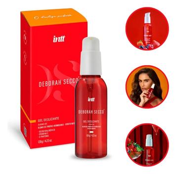 Gel lubrificante deslizante beijável e esquenta - deborah secco - INTT - Gel para Sexo ...