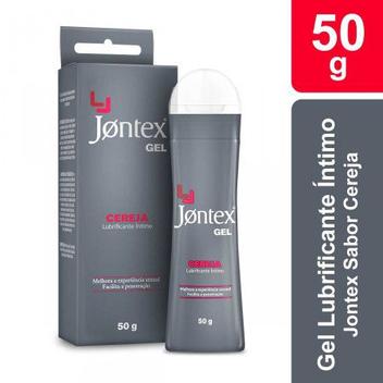 Gel Lubrificante Íntimo Jontex 3 em 1 Sabor Cereja com 50g ...