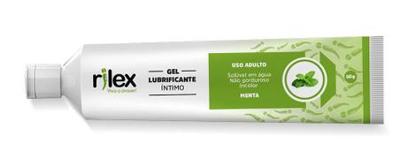 Gel Lubrificante Íntimo Rilex 50 g Sabor Menta - Lubrificante Íntimo ...