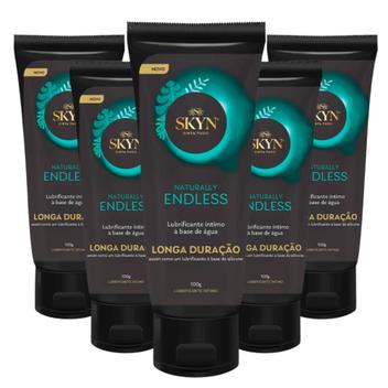 Gel Lubrificante Skyn Naturally Base de Água Blowtex 100g Kit 5 Un ...