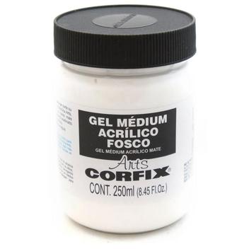 Gel Médium Acrilico Fosco Arts 250ml - corfix - Pintura - Magazine Luiza