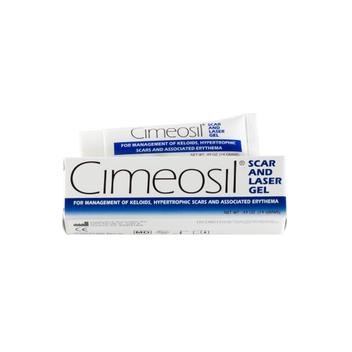 Gel para cicatrizes e laser Cimeosil para tratamento quelóide ...