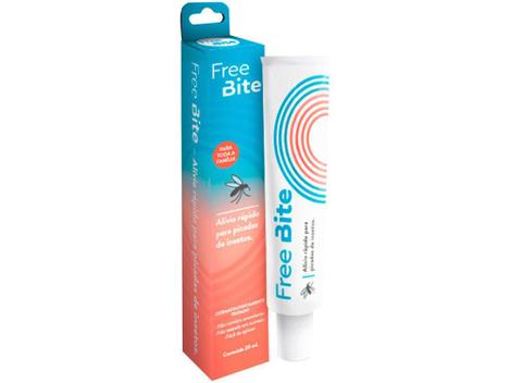 Gel para Picada de Insetos Free Bite Pós-Picada - 20ml - Pomada para ...