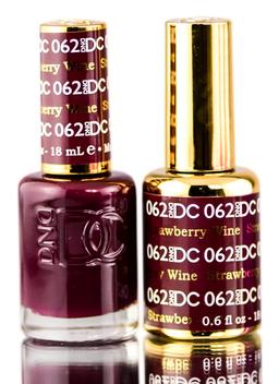 Gel Polish Duo DND DC Vinho de Morango 062 15mL - Unhas e Acessórios ...
