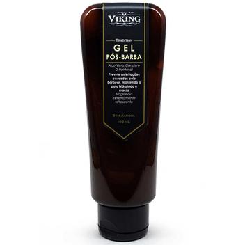 Gel Pós Barba Tradition Anti-Irritação Sem Álcool 100mL Viking - Pós ...